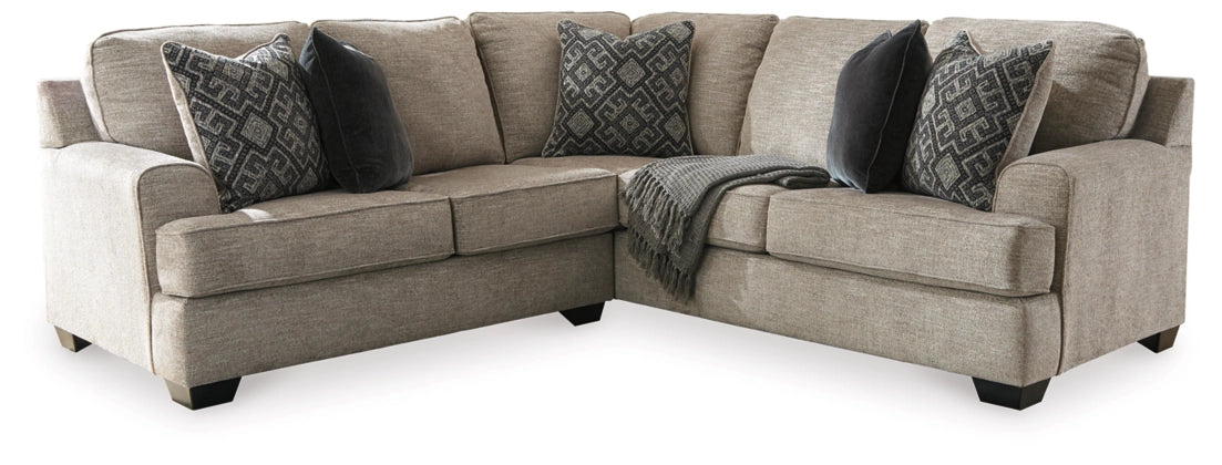 Bovarian 2-Piece Sectional - Stone– Topchoice Electronics