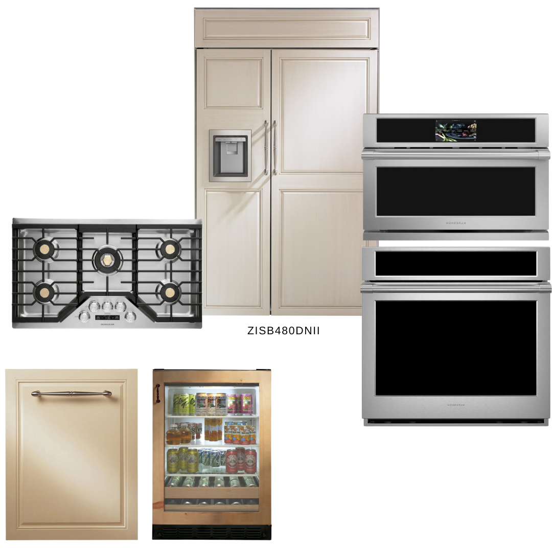 Monogram Built-In Appliances Set with Panel Ready Appliances– Topchoice ...
