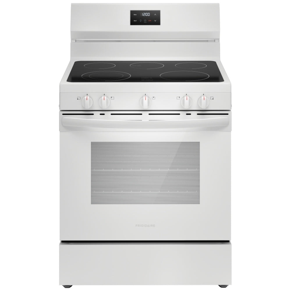 Frigidaire FCRE305CBW 30'' Electric Range in White– Topchoice Electronics