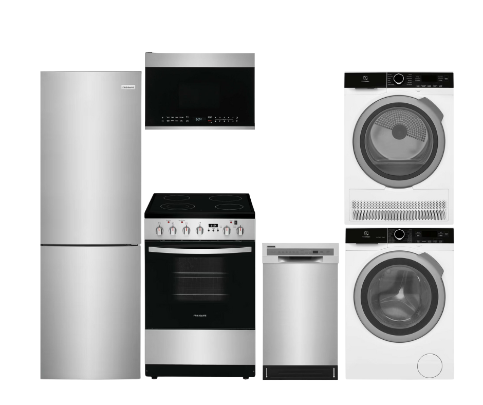 24 inch Complete Home Appliances with Kitchen and Laundry Set ...