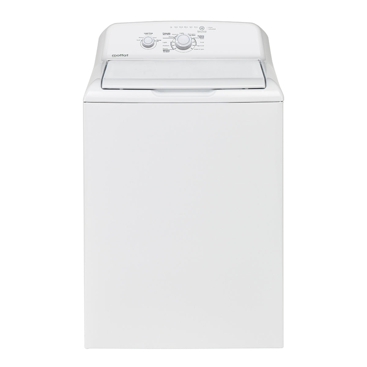 Moffat MTW201BMRWW 4.4 Cu. Ft. Top Load Washer White– Topchoice Electronics
