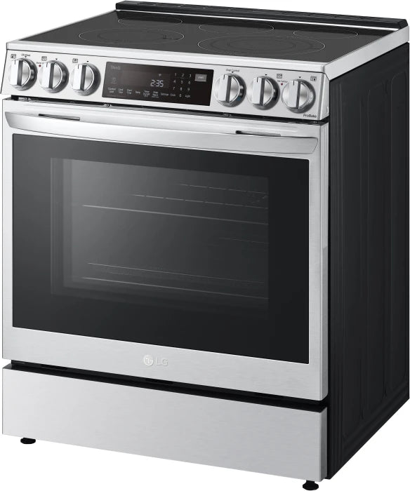 LG LSEL6335F 6.3 cu ft. Smart wi-fi Enabled ProBake Convection® InstaV ...