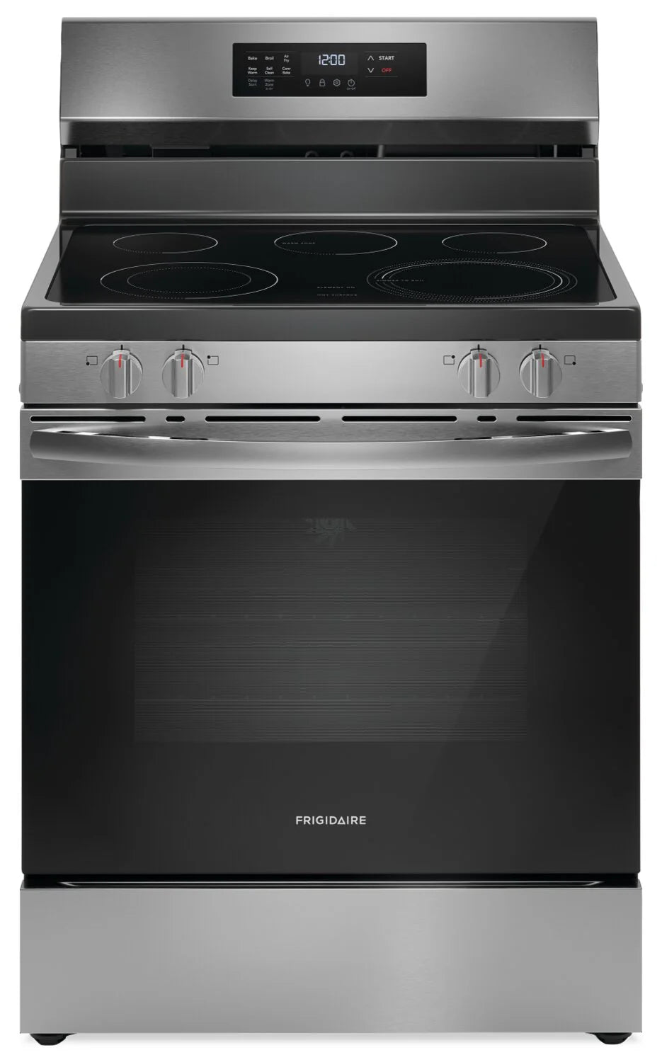 Electric Range | Frigidaire in Steel FCRE308CAS | Top Choice Appliances ...