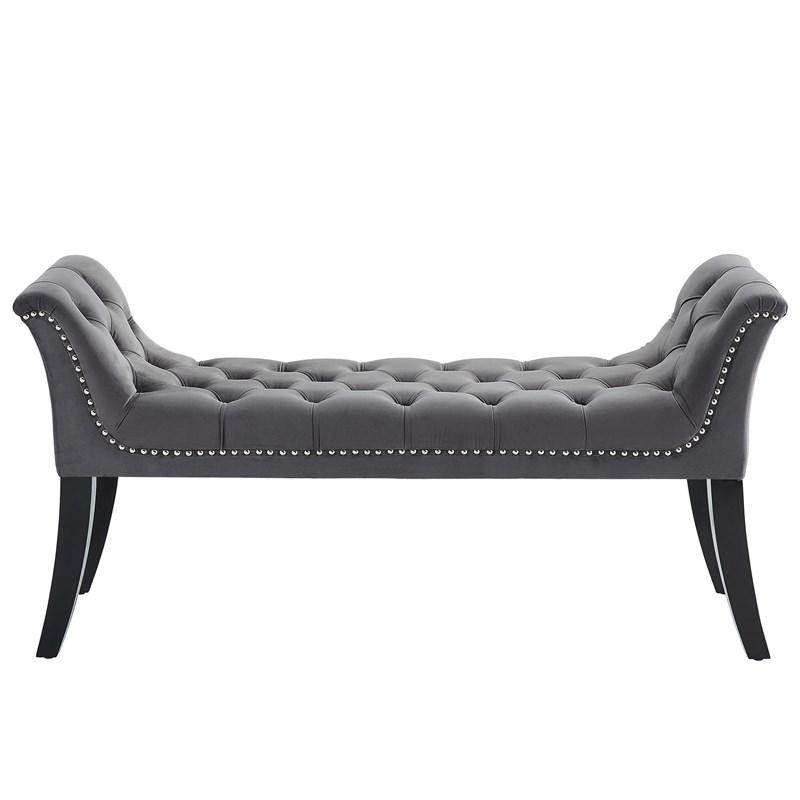 Inspire Velci 401-373GY Bench In Grey– Topchoice Electronics