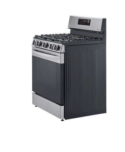 LG LRGL5823S 5.8 cu.ft. Gas Convection Range in Stainless Steel ...