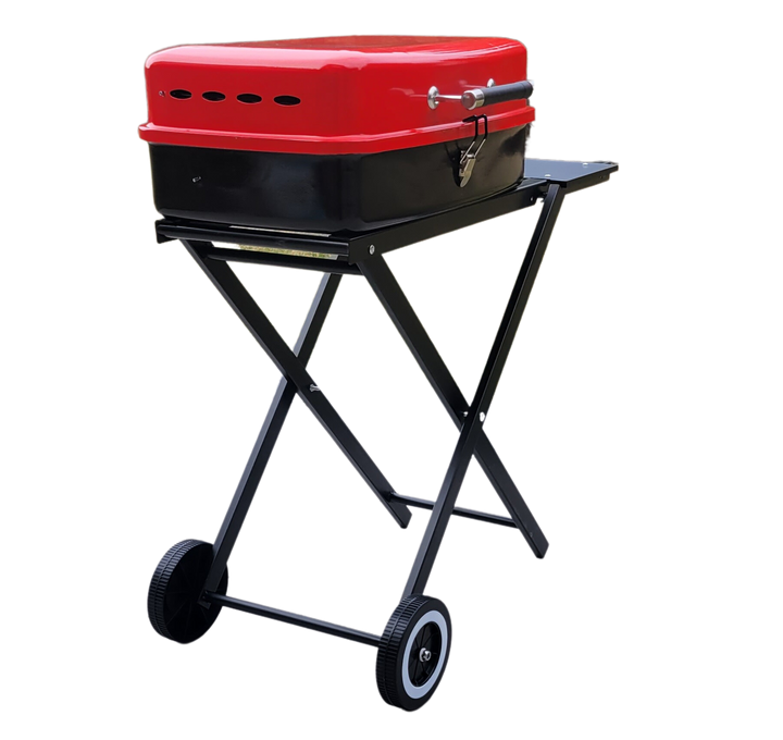 Portable Charcoal BBQ Grill with cart — Topchoice Electronics
